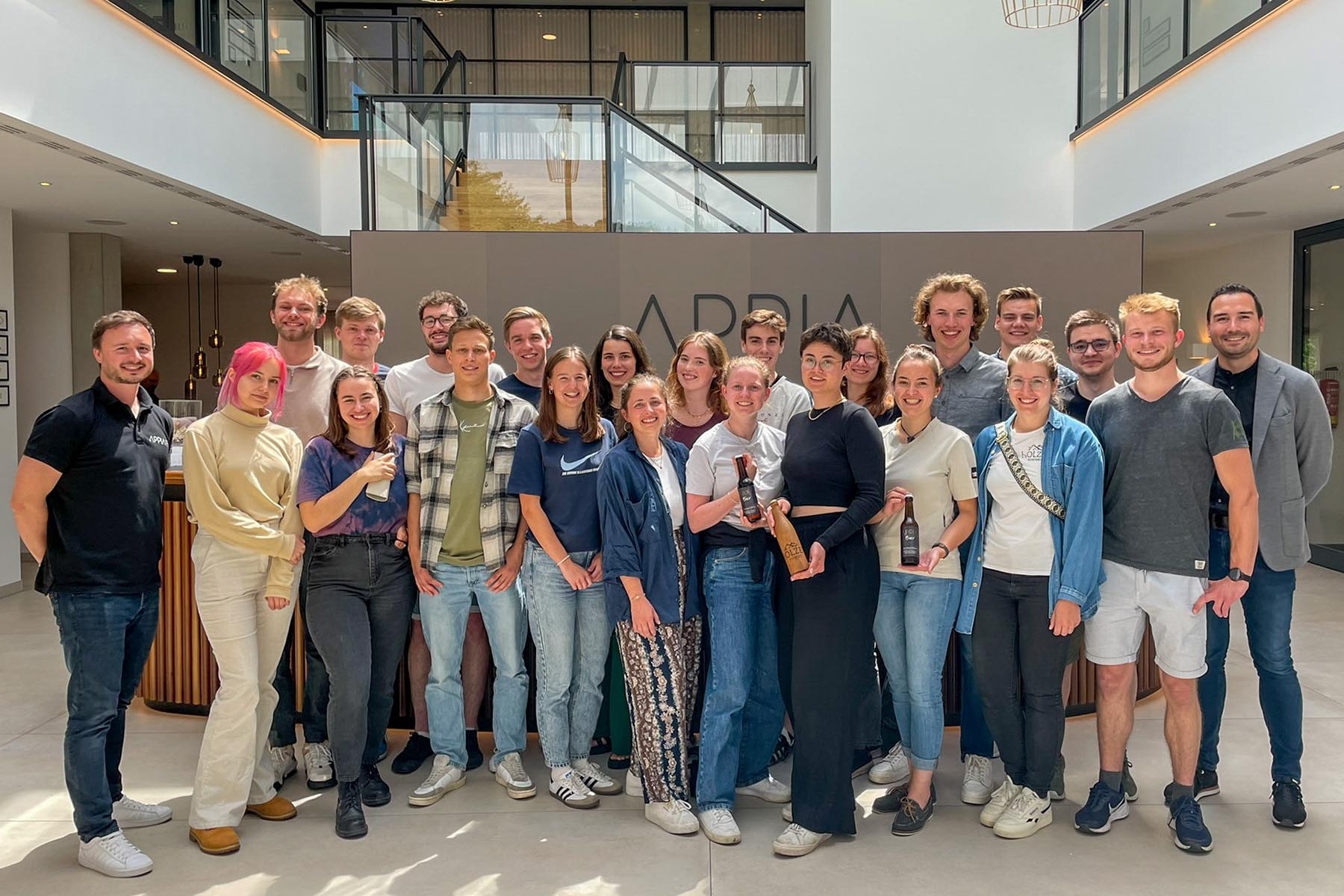 Besuch der TH Rosenheim bei APPIA Contract GmbH